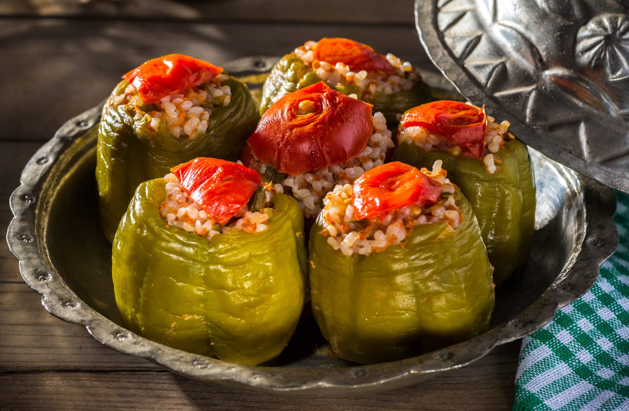 Stuffed Green Peppers - Explore Italy and Beyond