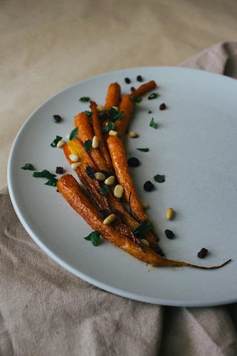 Five Spice Roasted Carrots With Toasted Almonds - Explore Italy and Beyond